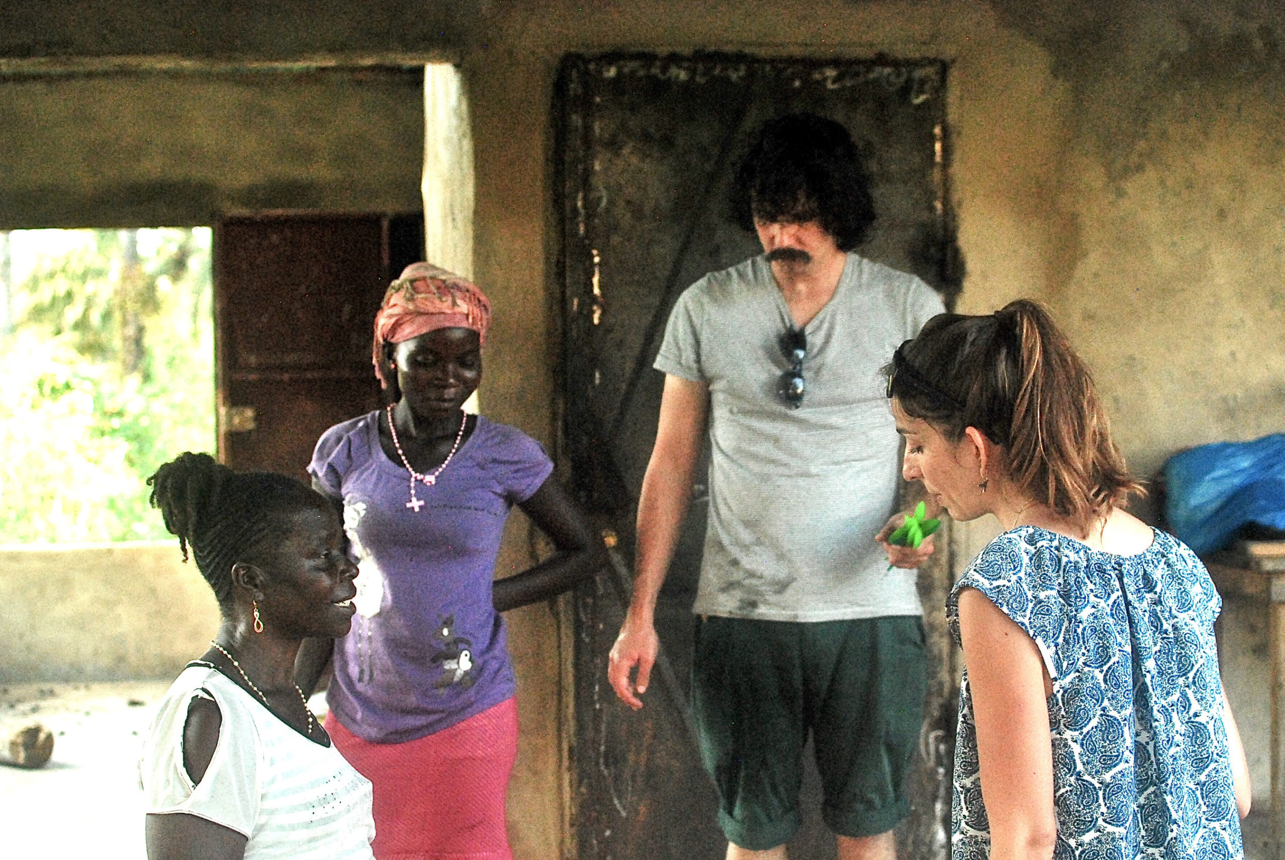 Marine et Quentin, deux volontaires à Foya, au Liberia